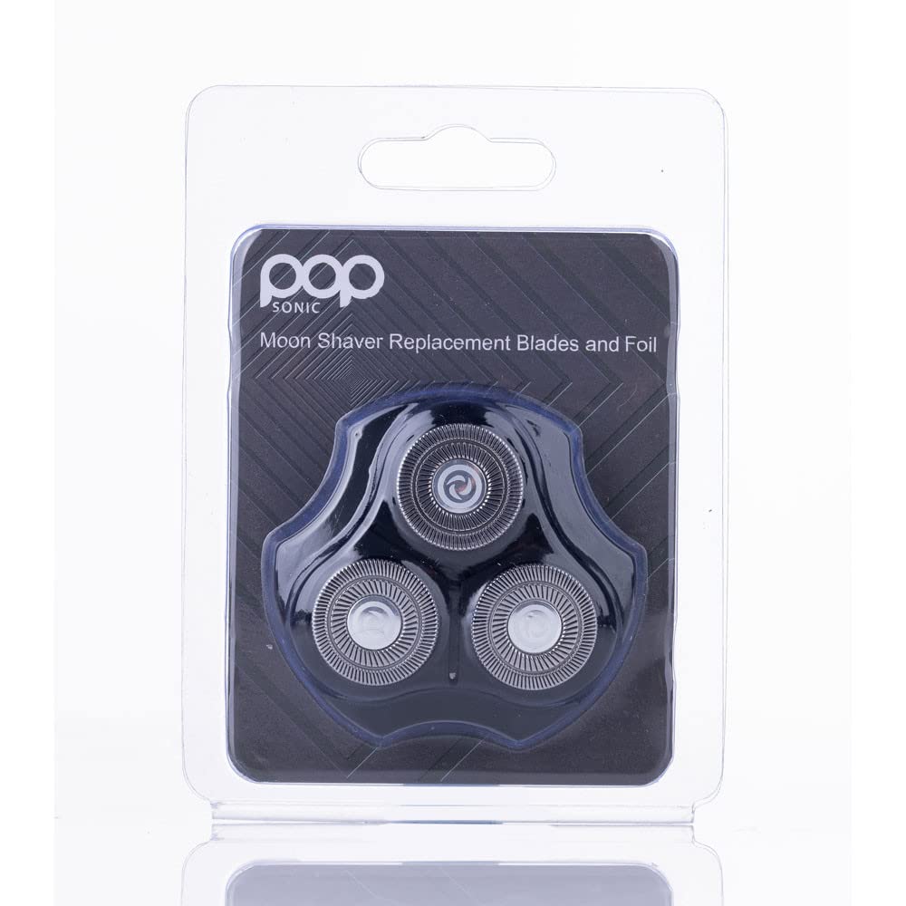 Amazon.com: Pop Sonic Moon Shaver Replacement Head (Black) : Beauty ...