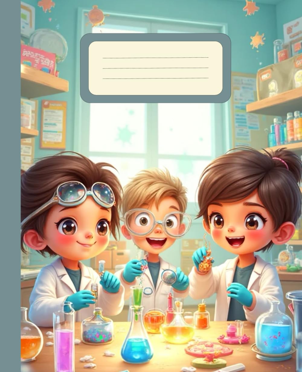 STEM and Science Composition Notebook: Scientific Fair Projects ...