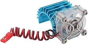 Folanda RC Motor Heat Sink with 5V Cooling Fan, Colorful Lights, Fit ...