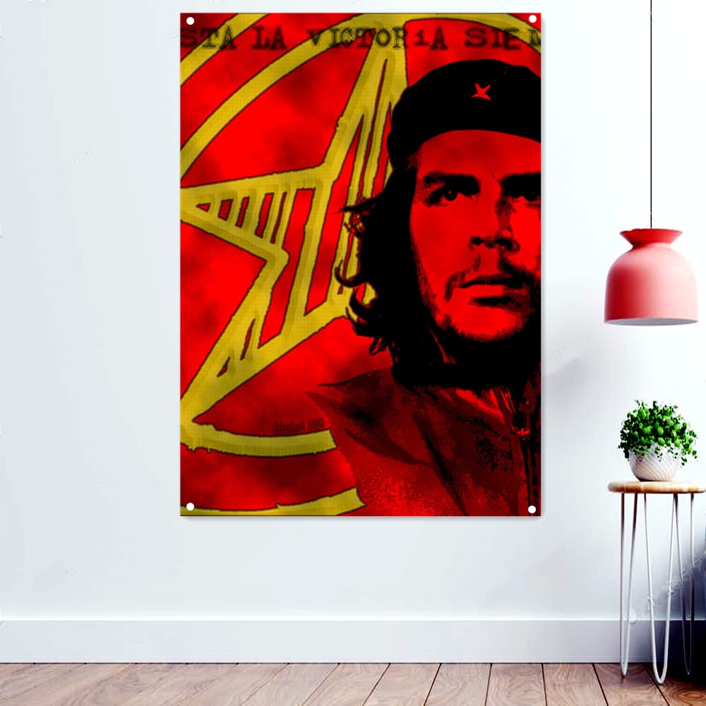 Che Guevara Propaganda Poster Banners Flags Wall Art Great Communist ...