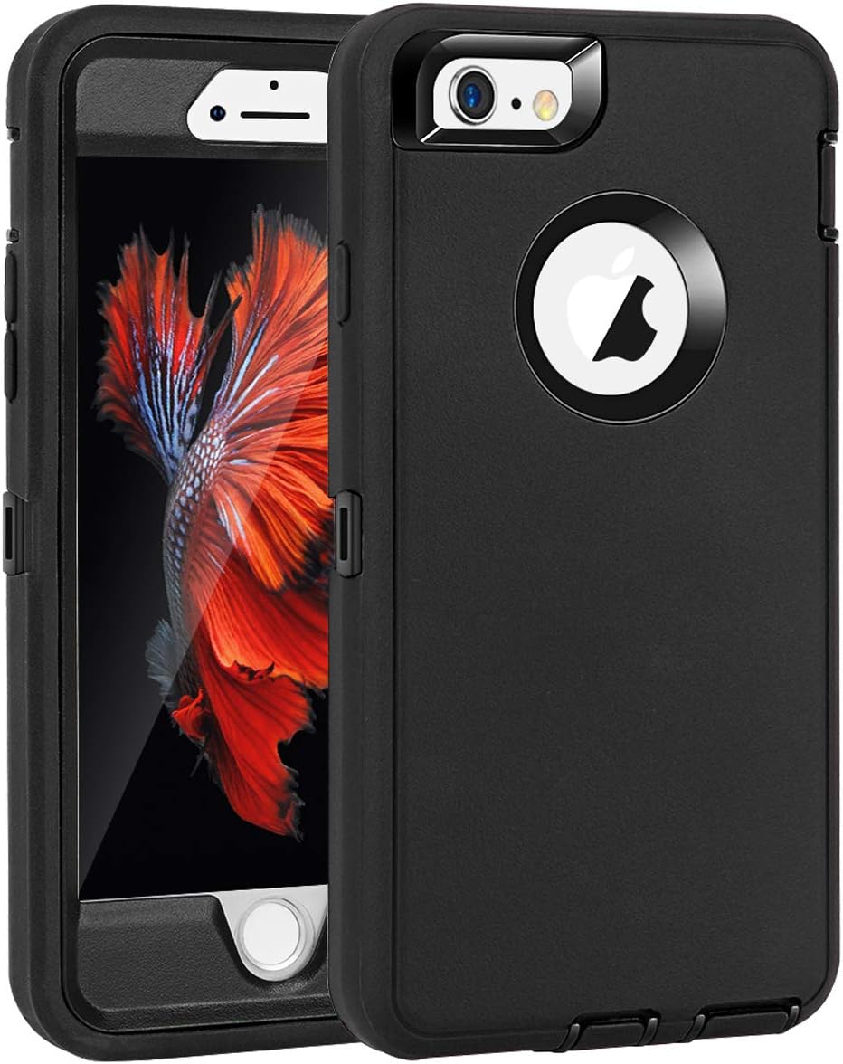 Amazon.com: AICase iPhone 6 Case, iPhone 6S Case [Heavy Duty] Built-in ...