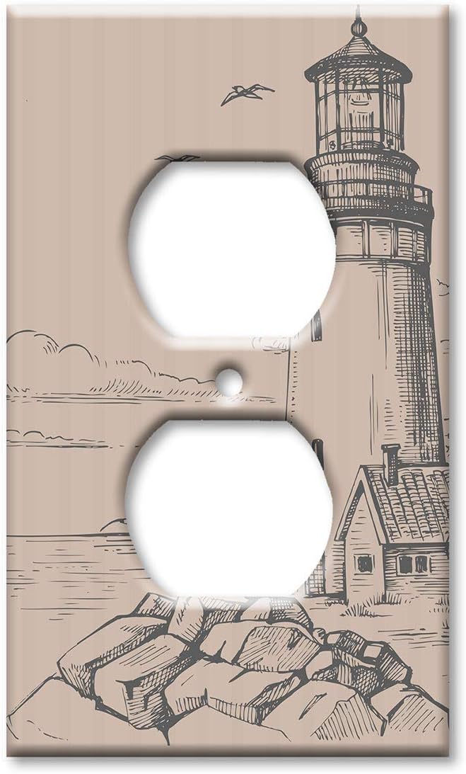 Art Plates OverSized - Jumbo Outlet Cover - OVERSIZE Switch Plate ...