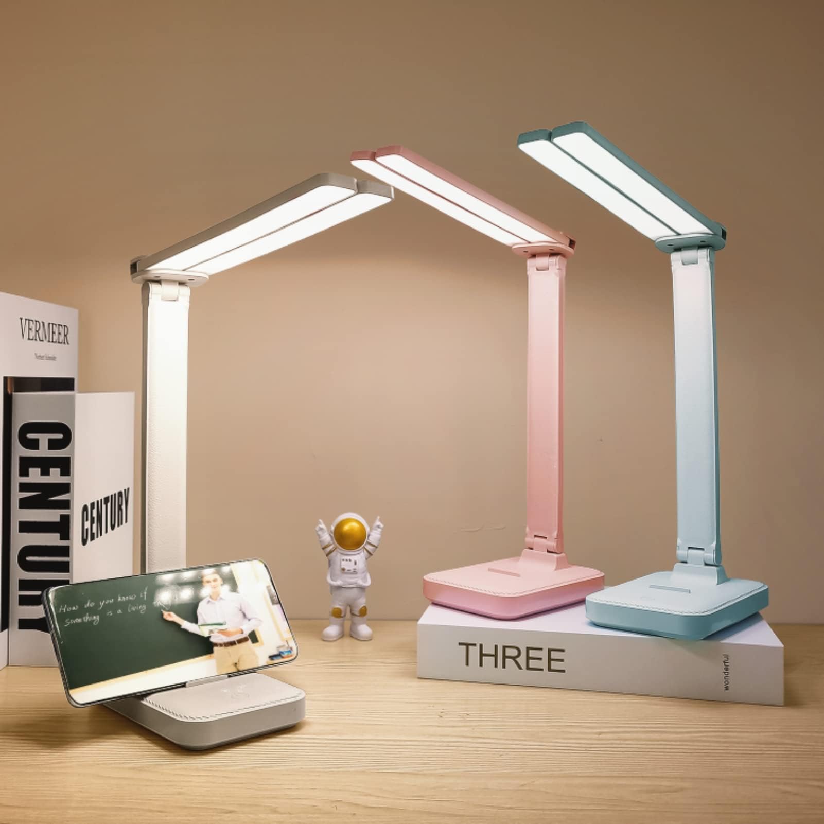 Battery Operated Rechargeable Lamp - Foldable & Portable Light With 8 ...