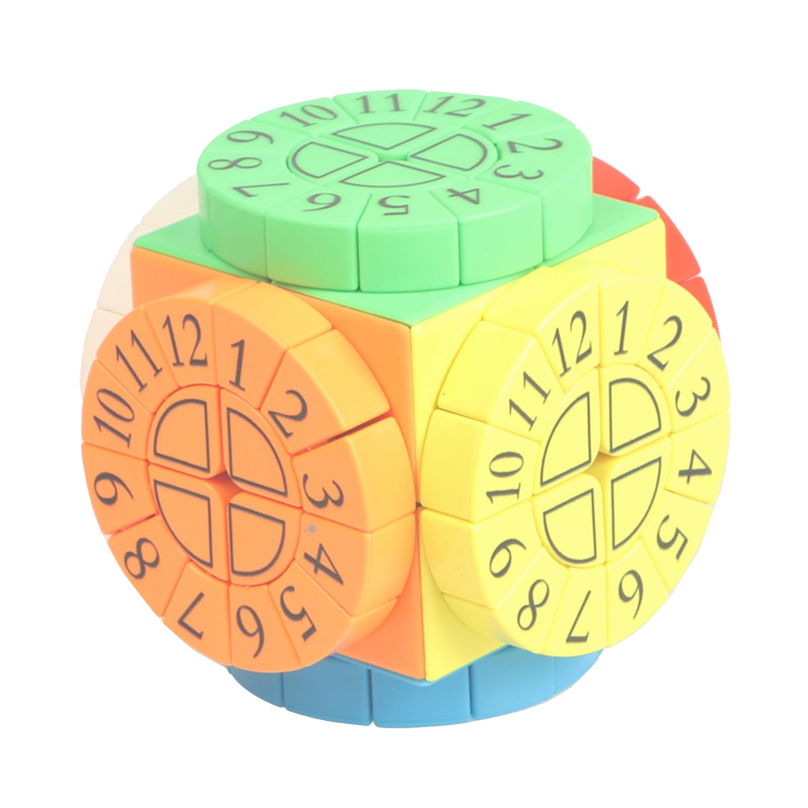 Amazon.com: Time Machine 2x2 Speed Cube, UV Printing Cube Magic Cube ...