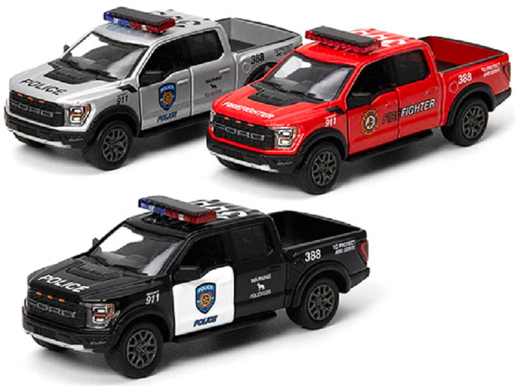 Snapklik.com : KiNSMART 2022 Ford F-150 Raptor SetOf3 1:78 Scale 3 Inch ...