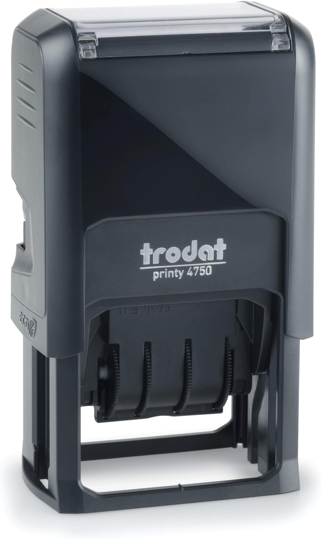 Paid Stamp with Date Text – Self Inking Red Ink Stamper – 24 x 7mm ...