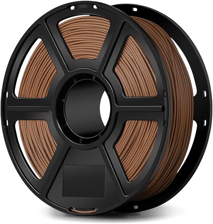 Amazon.com: FLASHFORGE Wood 3D Printer Filament, 1.75mm (Dark Wood ...