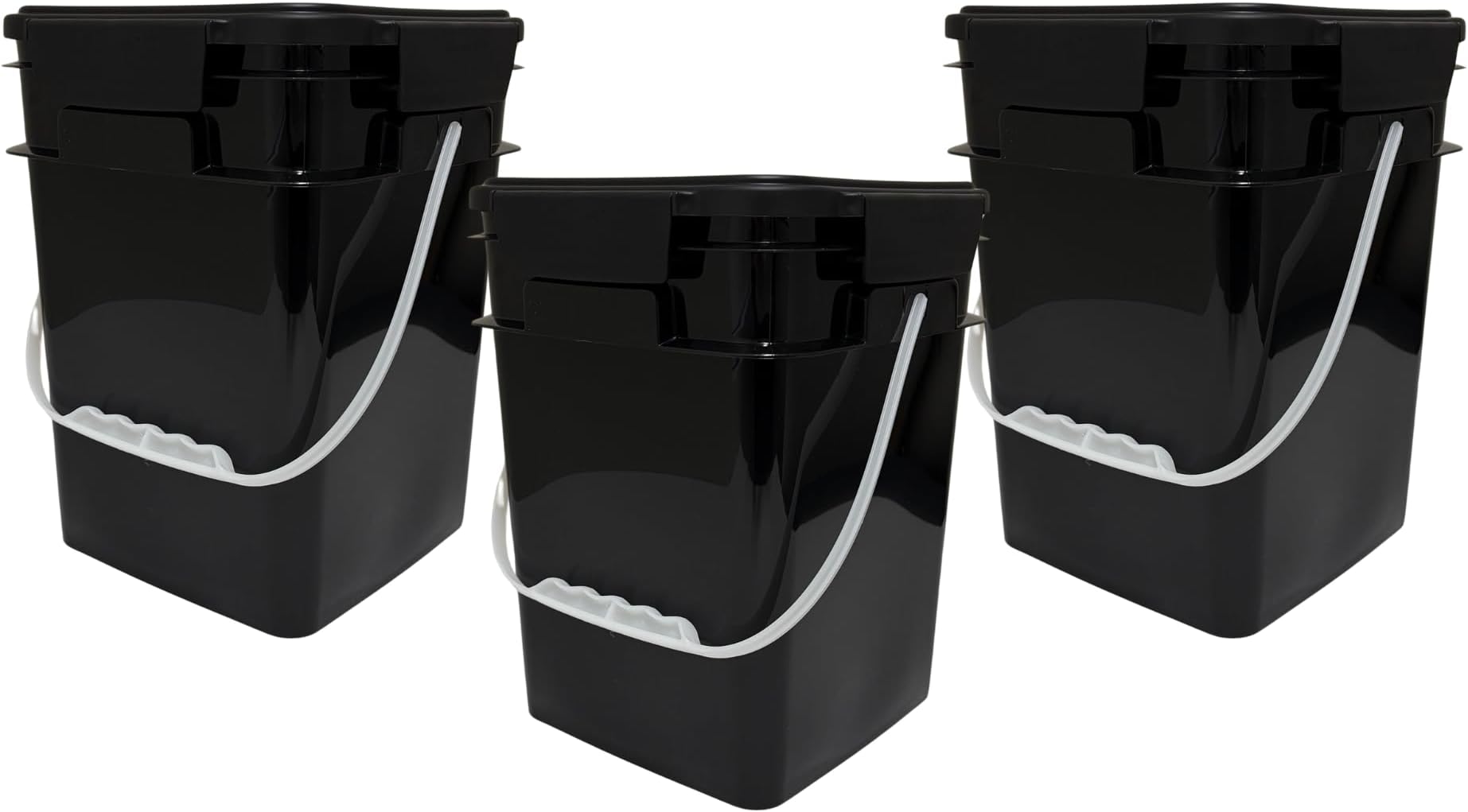 Amazon.com: 10 Pack Dutch Bucket - Hydroponic Bato Buckets - with ...