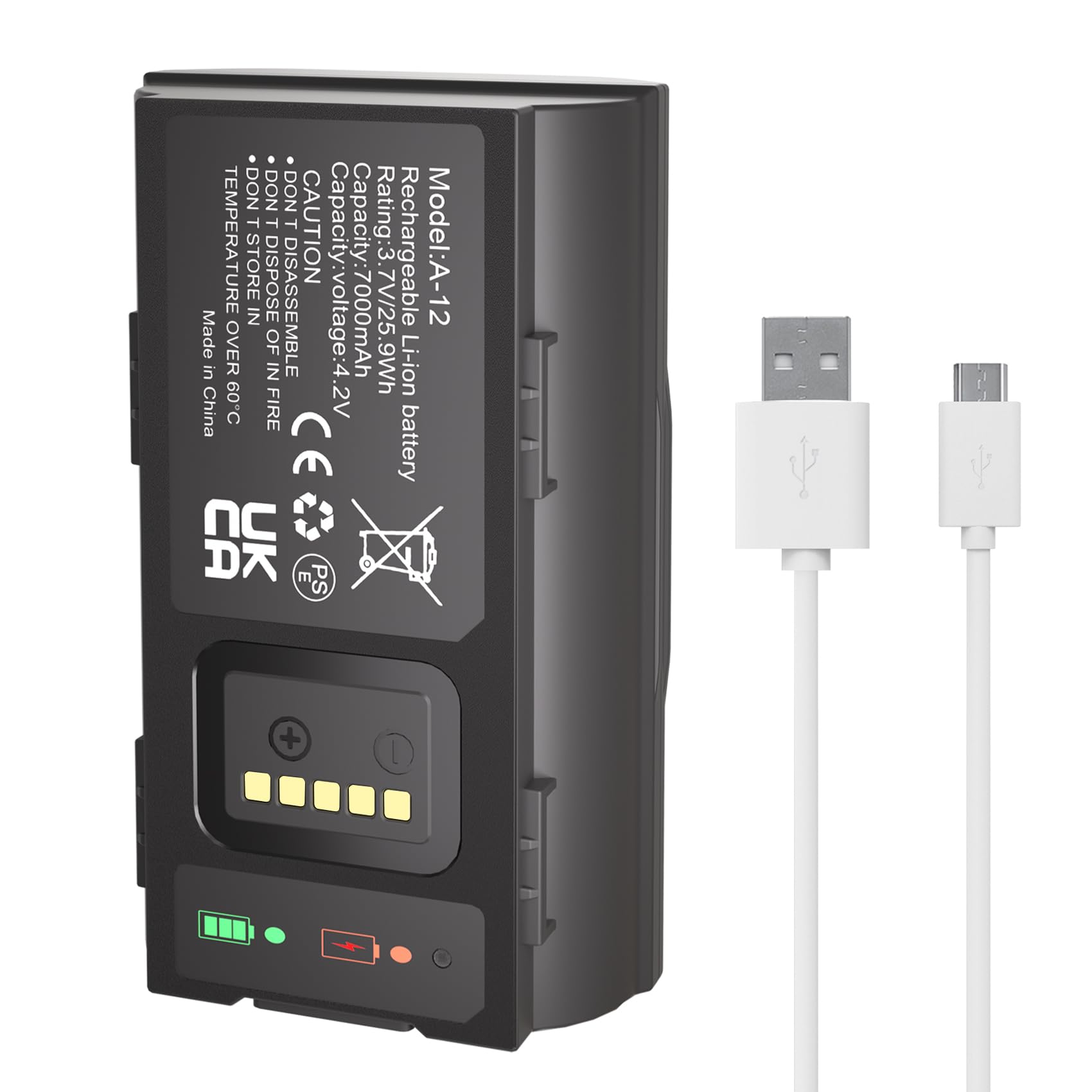 REACELL VMA2400 Essential Battery Compatible for Arlo Essential Wire ...