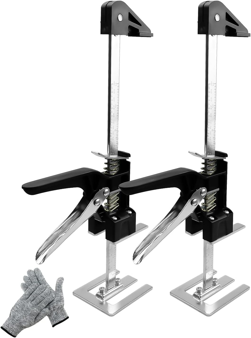2 PCS Lift Labor Saving Arm Jack with Scale Mark, Hand Jack Lift Tool ...