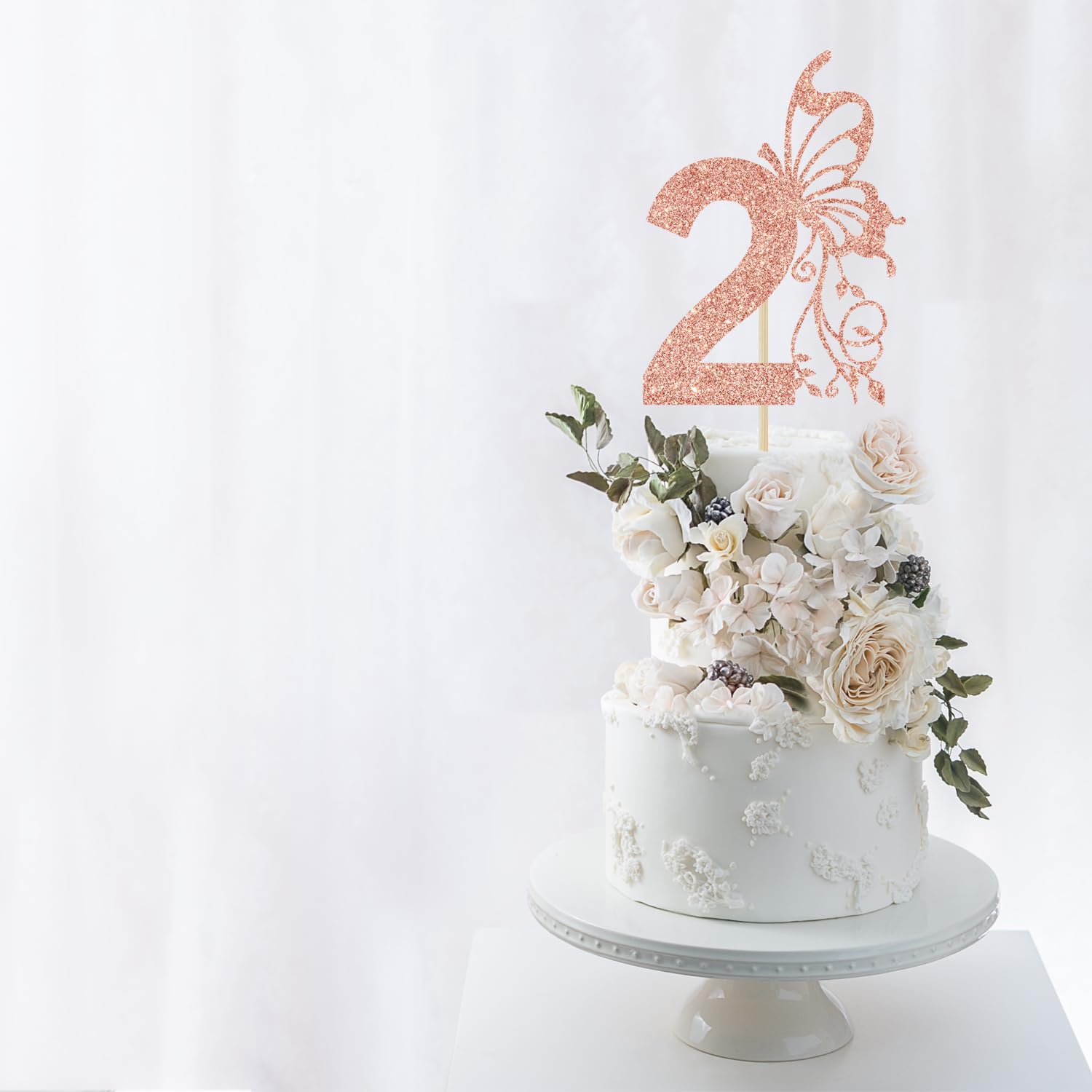Snapklik.com : Number 2 Birthday Cake Topper - Happy 2nd Birthday Cake ...
