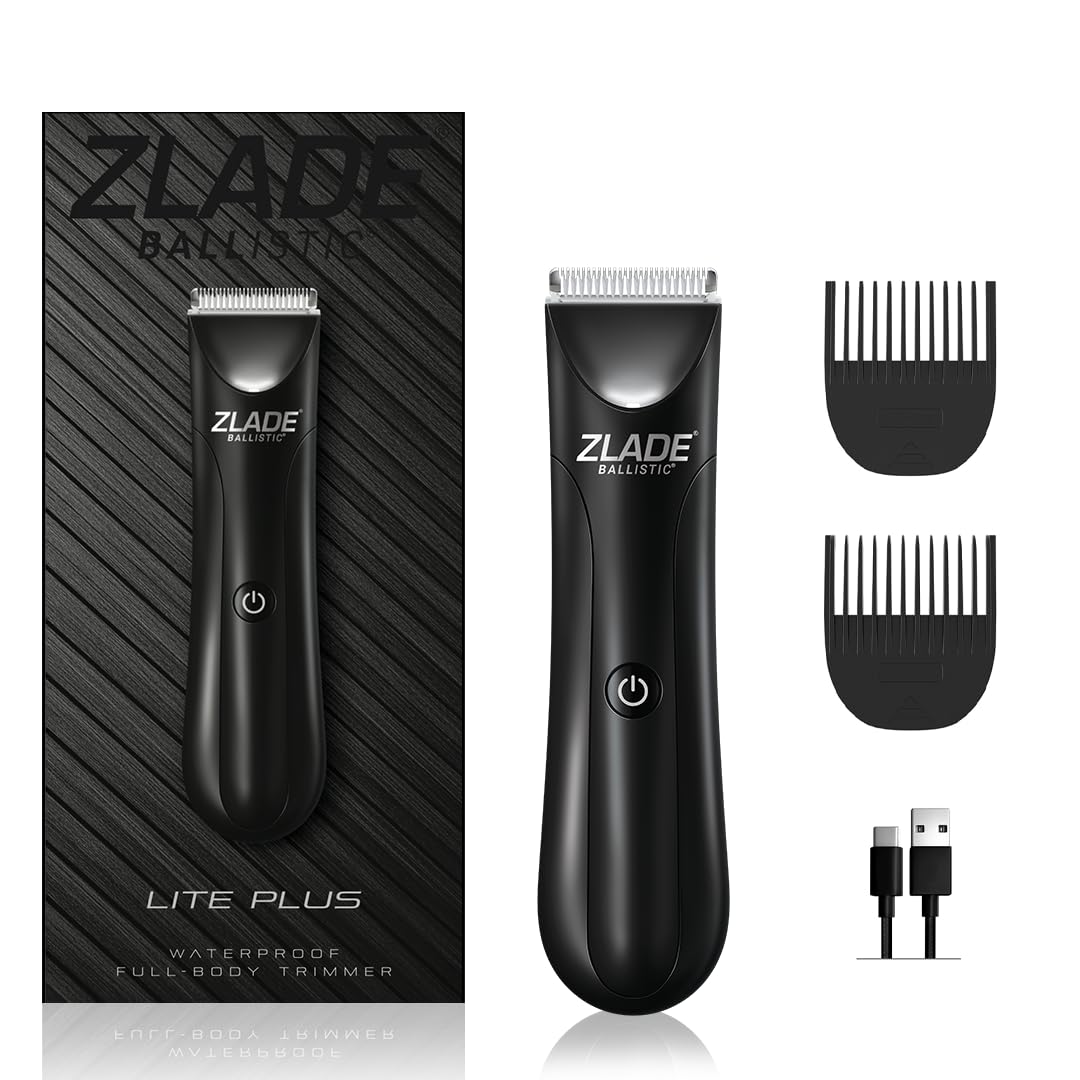 Zlade Ballistic LITE PLUS Body Trimmer Men Manscaping, Private Part ...
