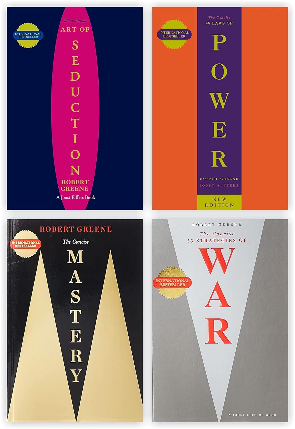 Robert Greene 4 Books Collection Set [The Concise Mastery; The Concise ...