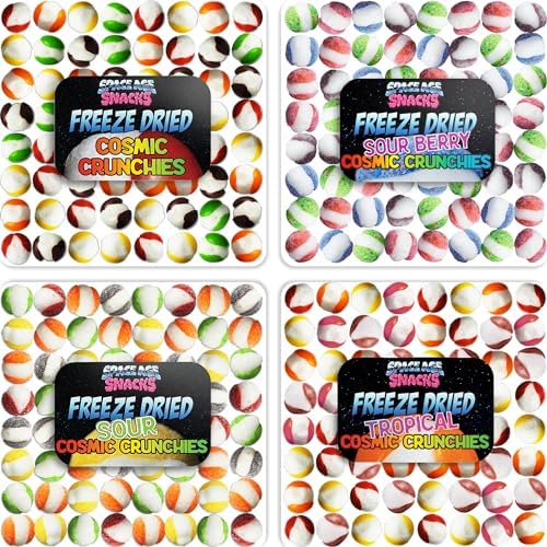 Amazon.com : Freeze Dried Candy Variety Pack - Small Sample Pack with 4 ...
