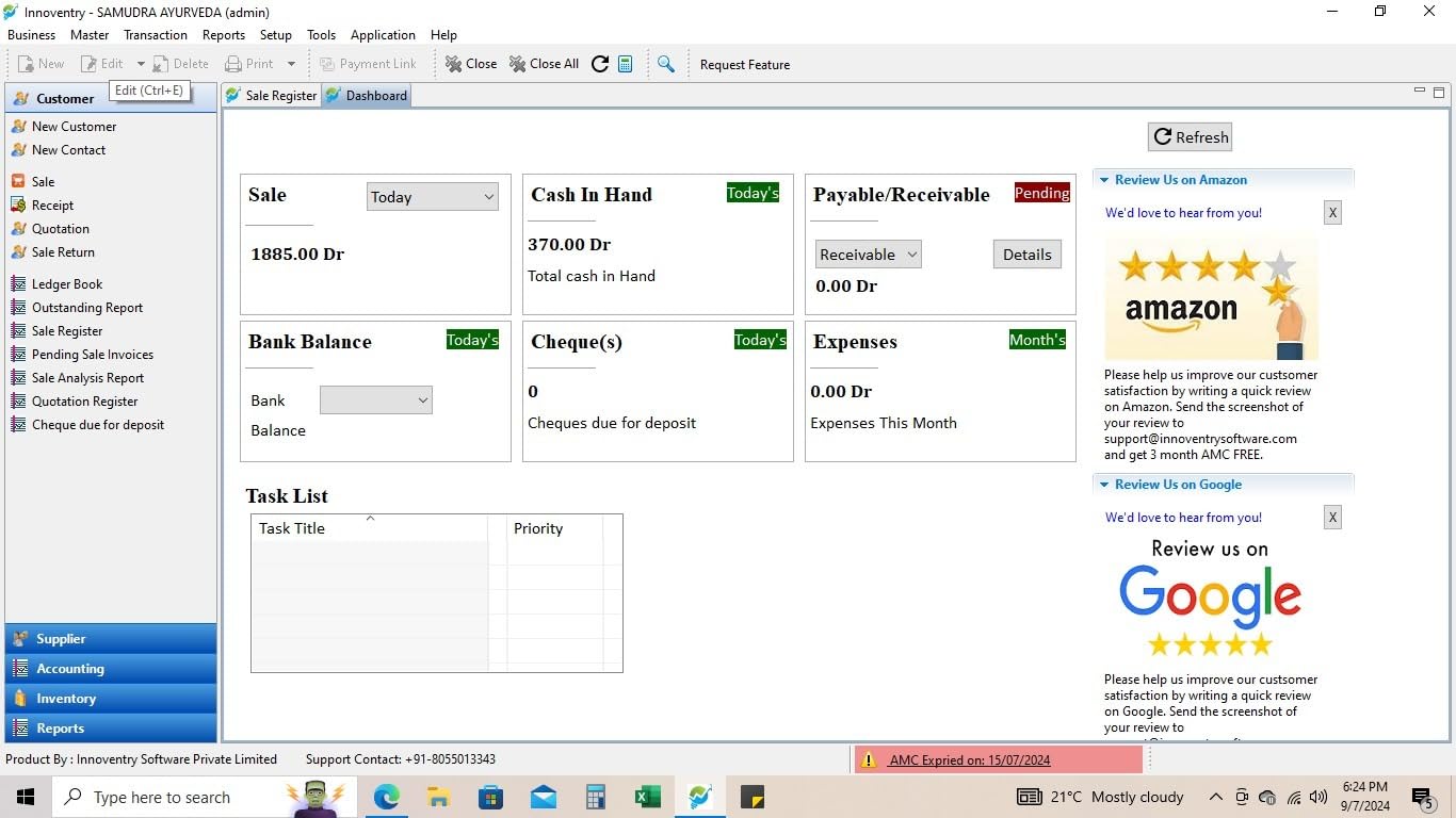 Innoventry - Lite Edition One Software for All Your Business Needs - GST Ready Billing ...