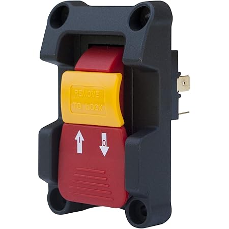 POWERTEC 71008 110/220V Single Phase On/Off Switch, 3HP, fits Table Saw ...