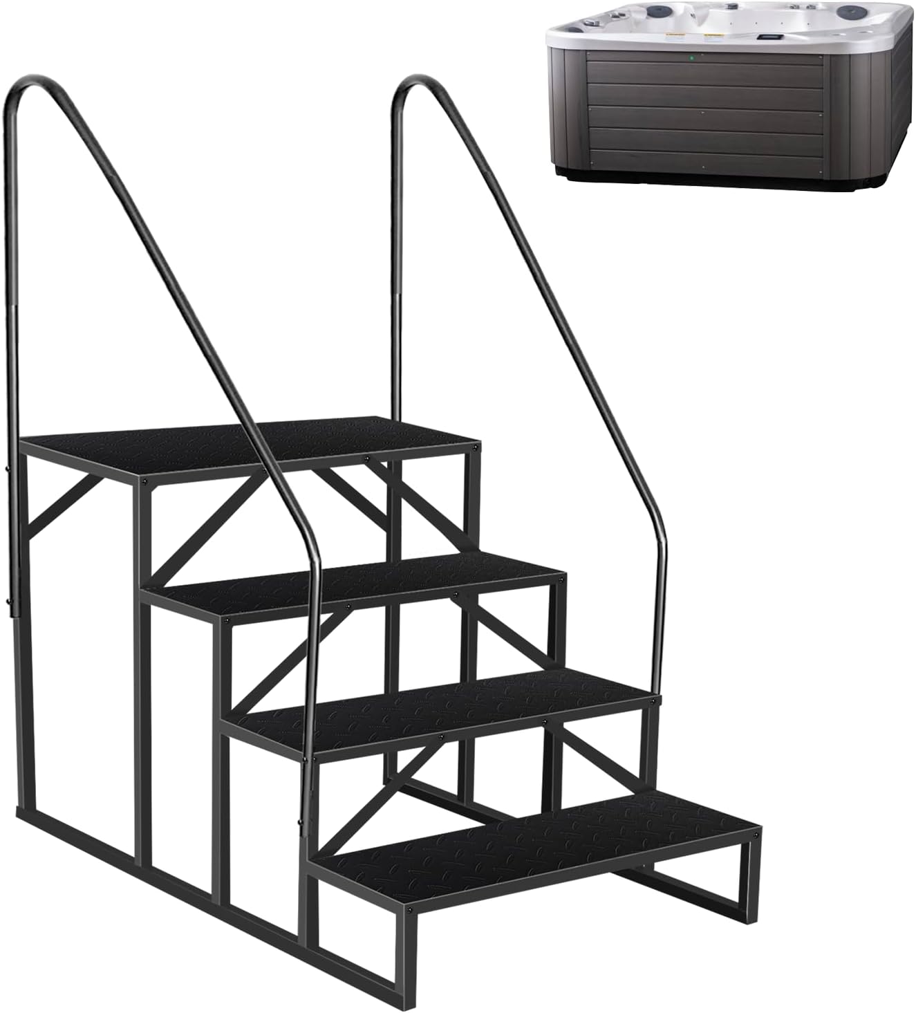 Hot Tub Steps With Handrail Canada at Laverne Lanctot blog