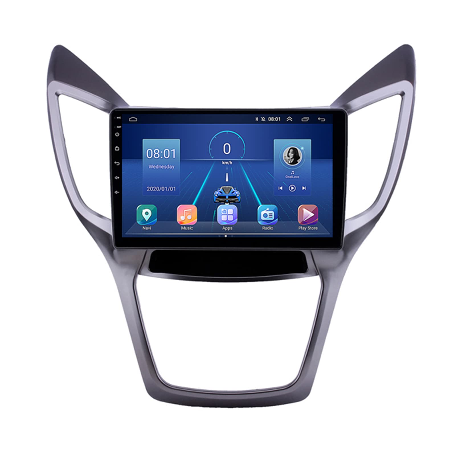 Buy HGKHJ Android 10.0 Car GPS Navigation System, 9 Inch Big Screen Car ...