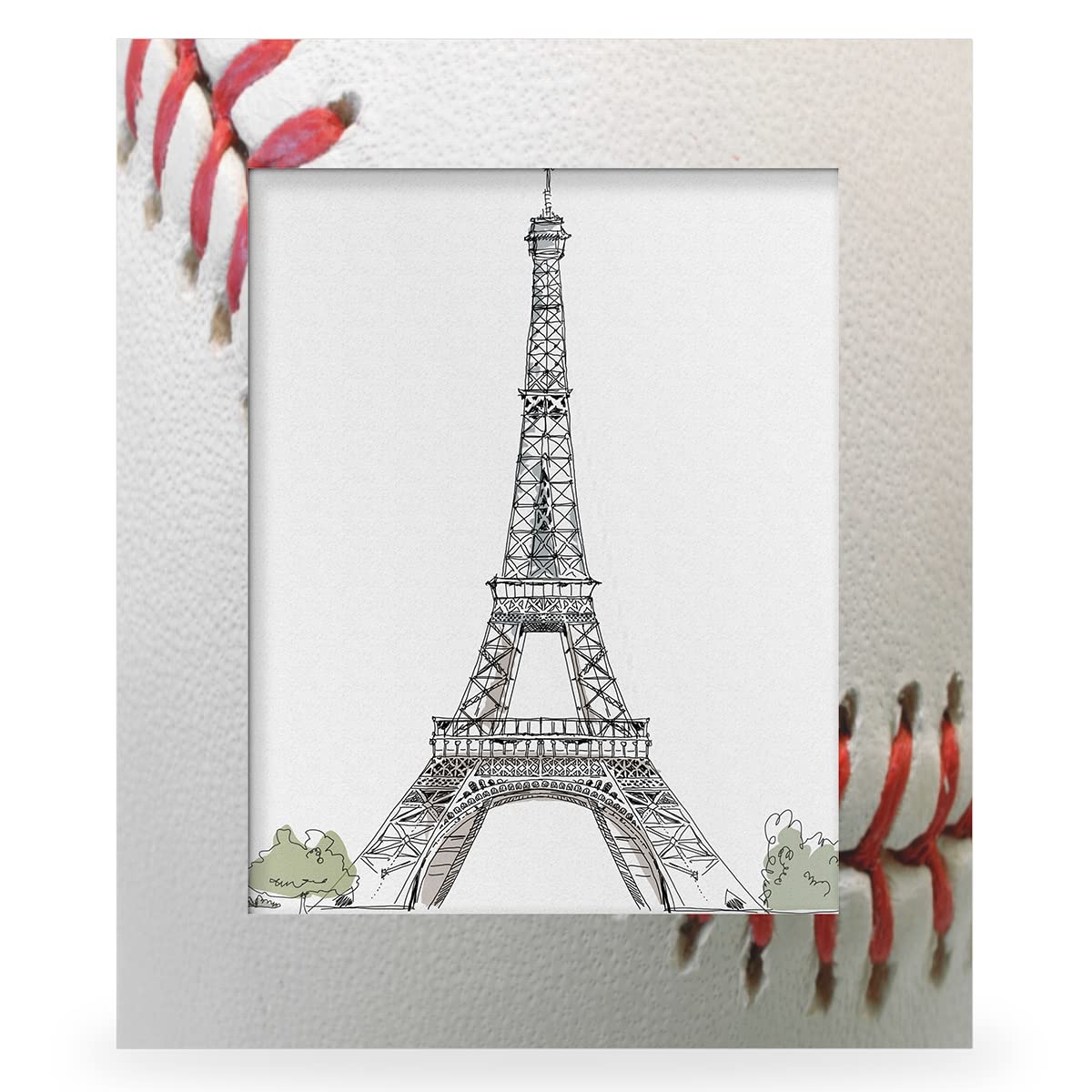 Amazon.com - AUUXVA 8x10 Picture Frame Sport Ball Baseball Lace Photo ...