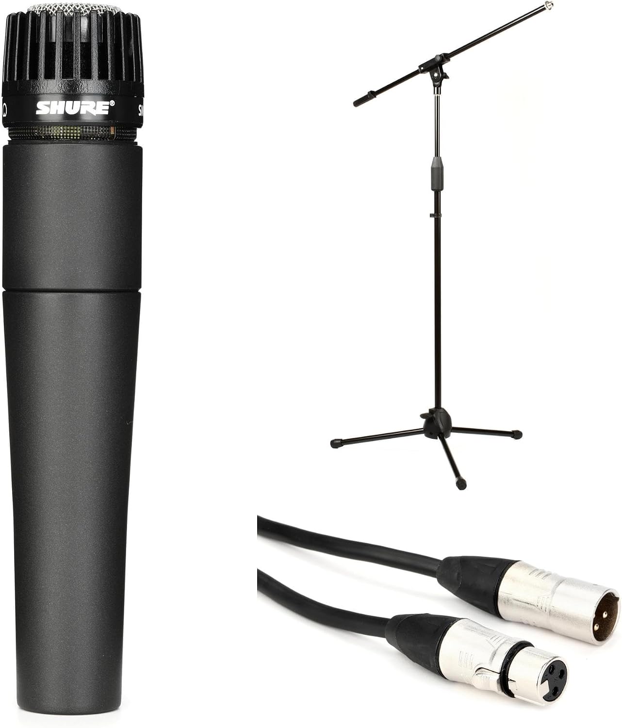 Amazon.com: Shure SM57 Microphone with Stand and Cable : Musical ...