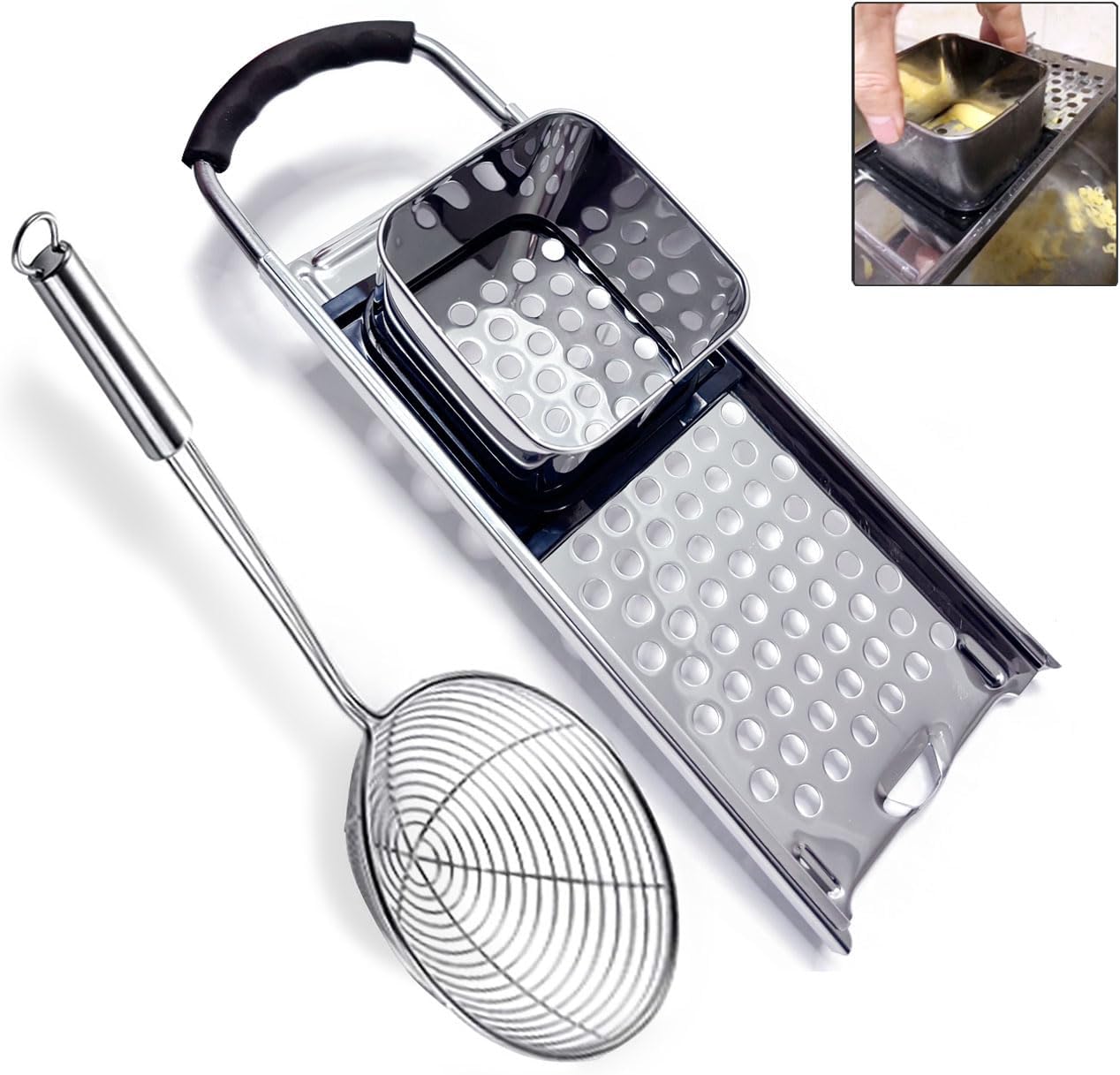 Amazon.com: Premium Grade Stainless Steel Spaetzle Maker, Homemade ...