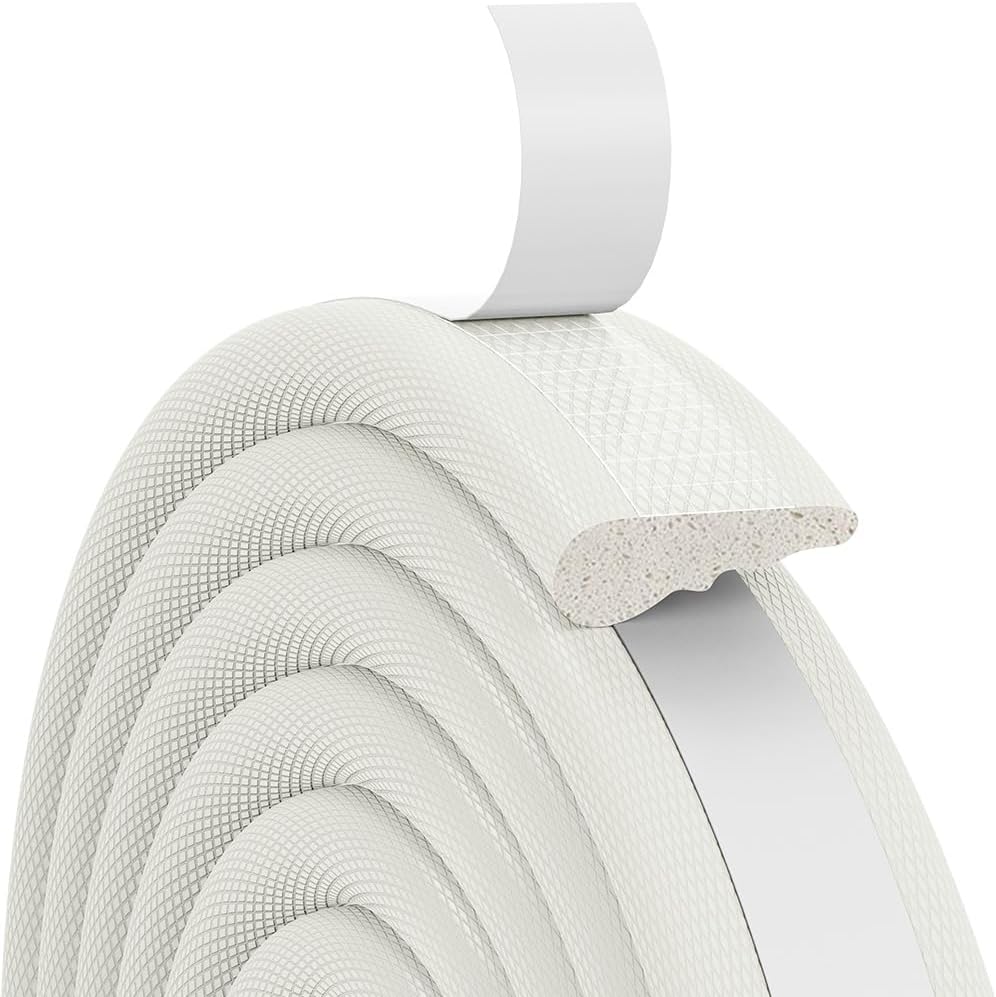 vsshe Draft Excluder, 5m Wedge Shape Weather Seal Strip for Windows and ...