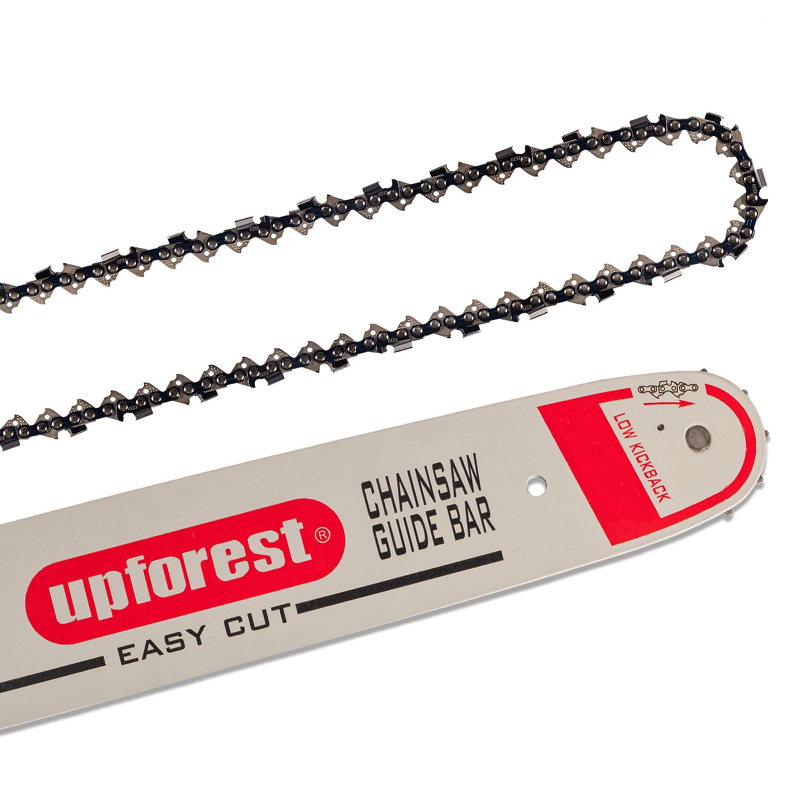 Snapklik.com : 12 Inch Chainsaw Chains & Chainsaw Guide Bar 3/8 LP ...