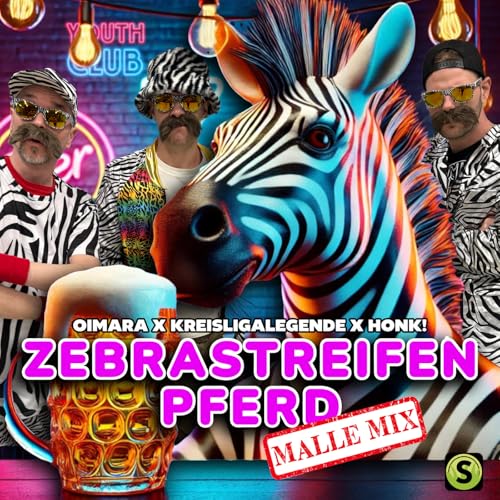 Zebrastreifenpferd (Malle Mix) von Oimara, Kreisligalegende & Honk! auf ...
