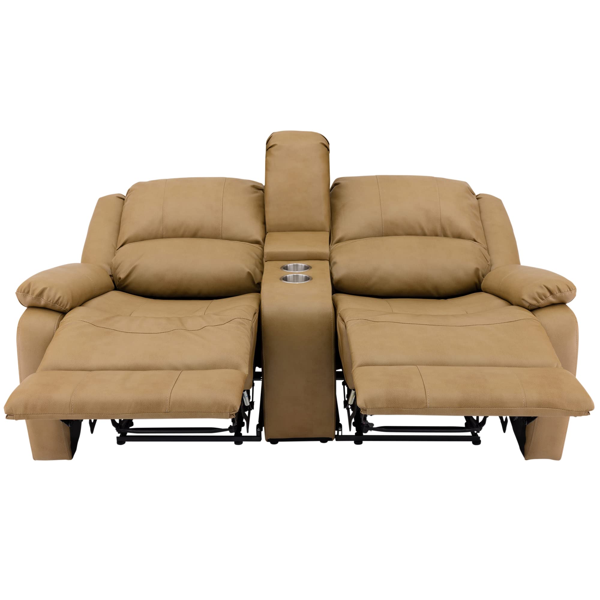 RecPro Charles Collection | 67" Double Recliner RV Sofa & Console | RV ...