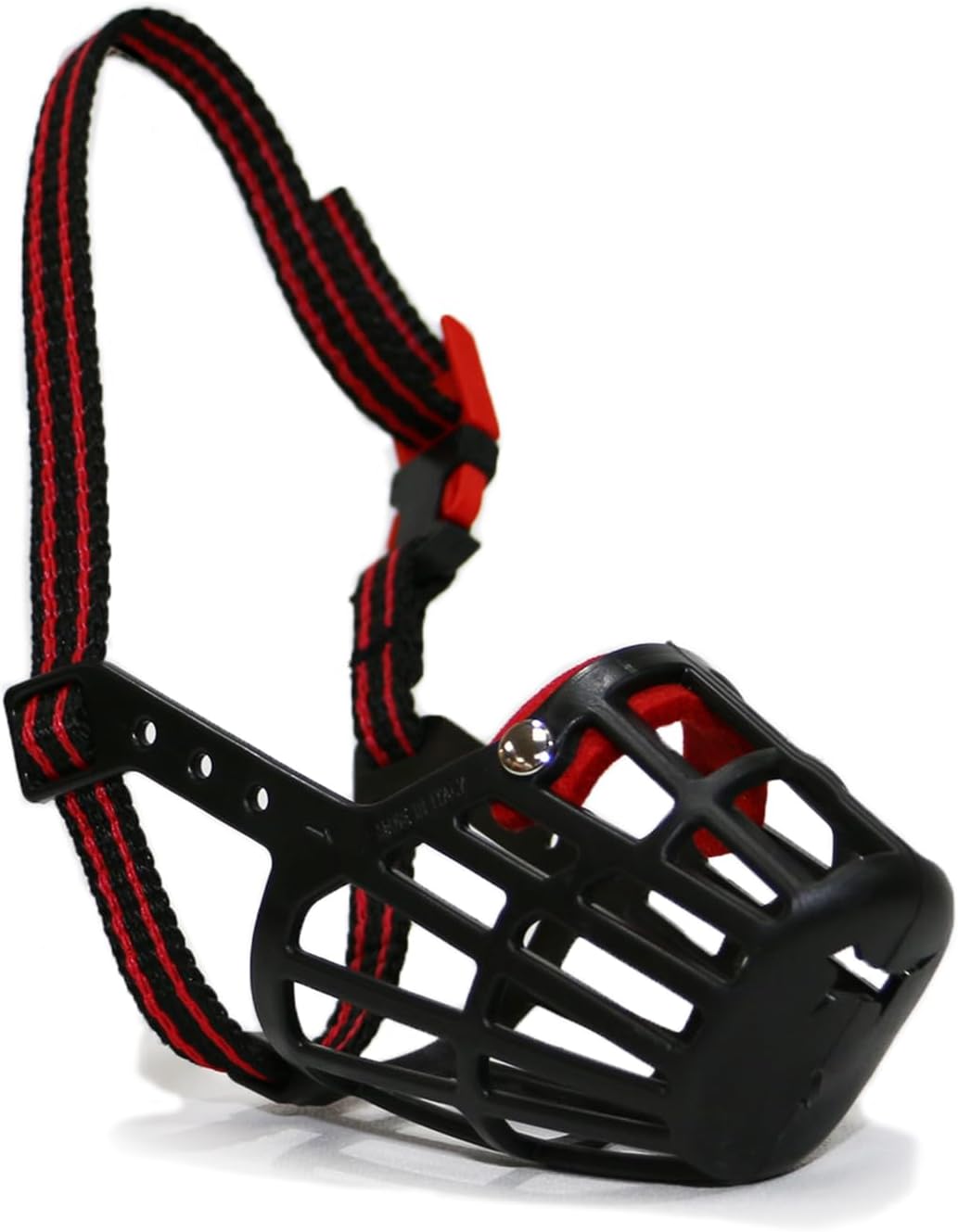 Nobby Nylon Adjustable Muzzle for Dog, M, Size 2 18 - 24 cm, Black ...