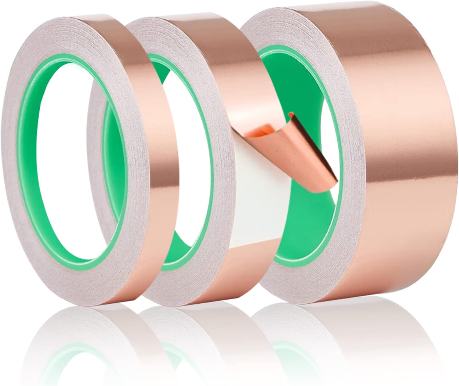 Eco-Fused Adhesive Copper Foil Tape - Double-Sided Conductive - EMI, Rf ...