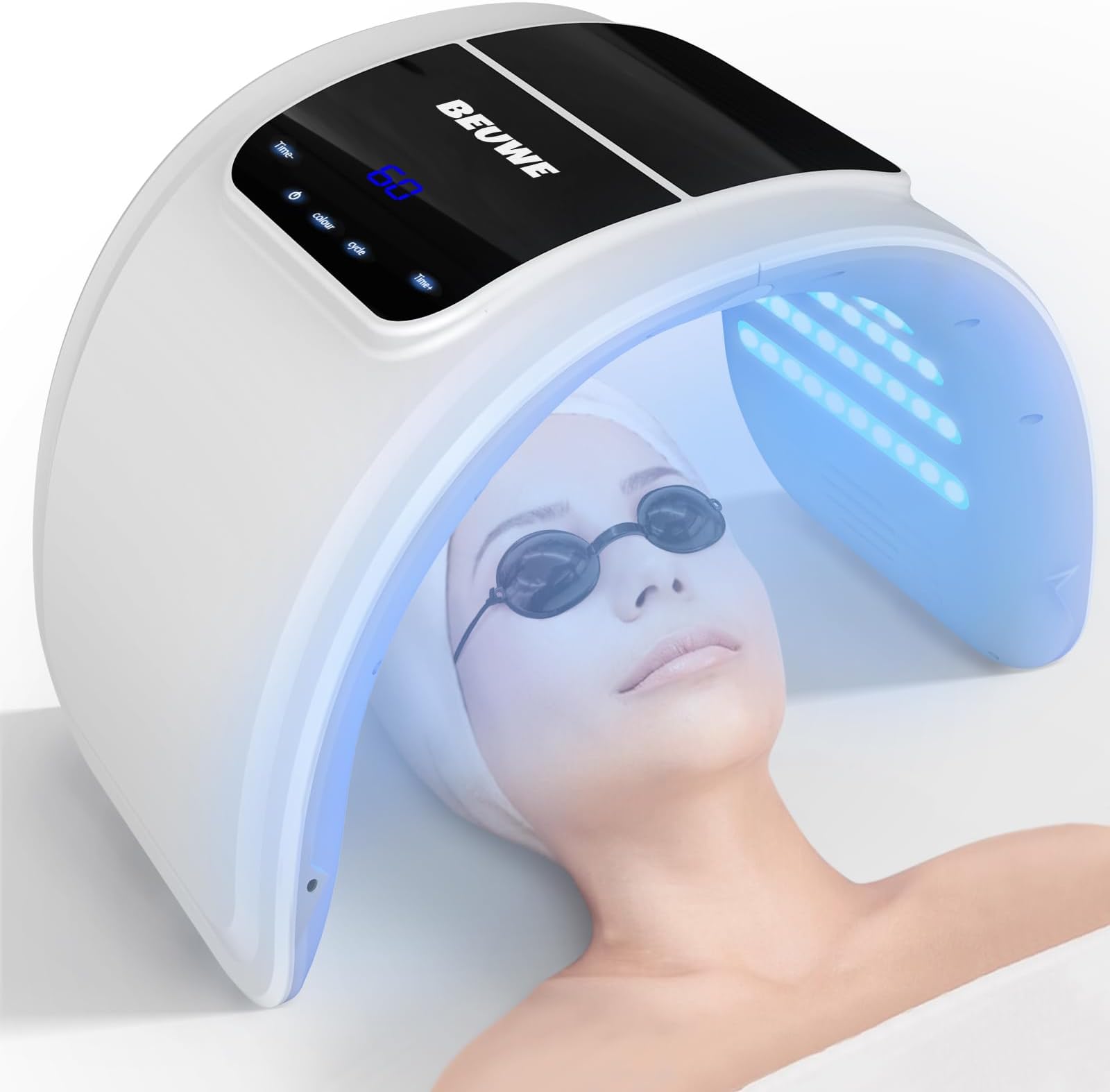 Amazon.com: Red-Light-Therapy-for-Face, 7 in 1 LED Light Therapy Eye ...