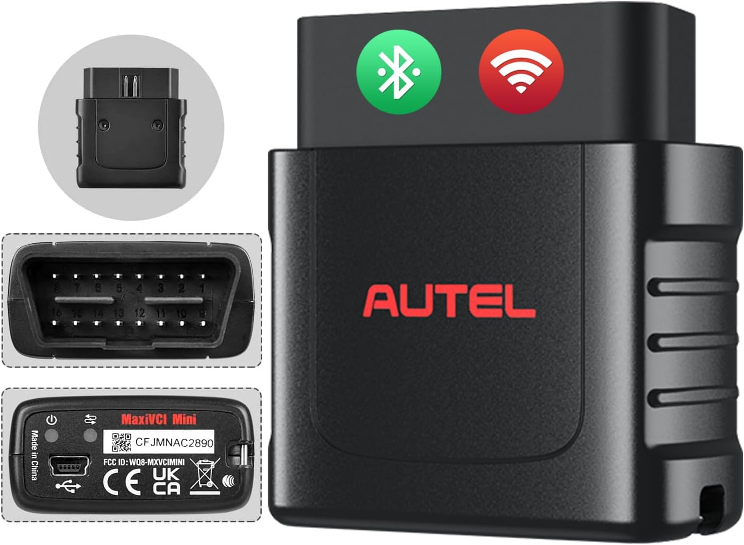 Amazon.com: Autel CAN FD CANFD Adapter Work with VCI Connector for ...