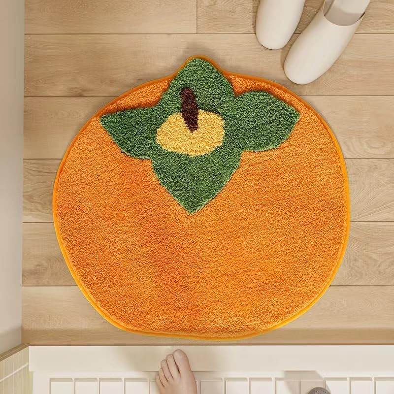 Amazon.com: Ankah Fruit Bath Mats Cute Bathroom Rugs, Particularly ...