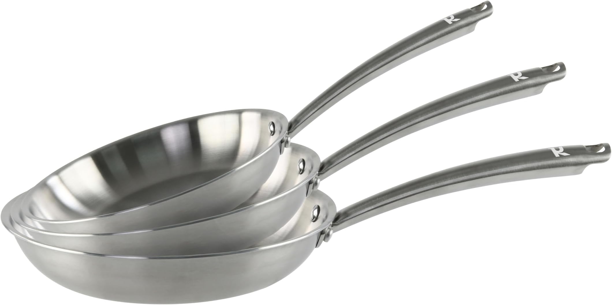 Redchef Set di padelle con struttura a nido d'ape in ceramica, 3 pezzi ...
