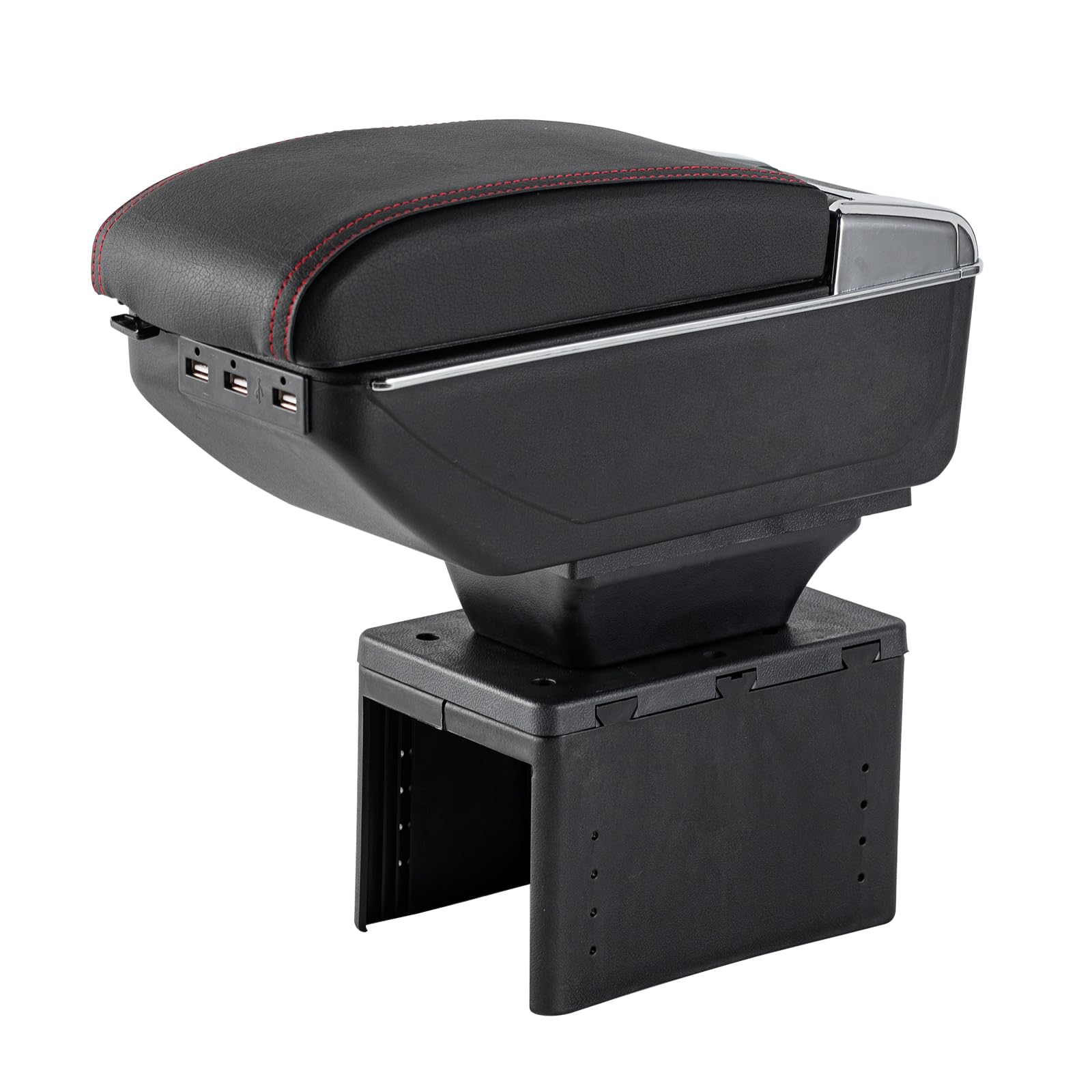 Amazon.com: Feenmai Universal Car Center Console Organizer, Dual Layer ...