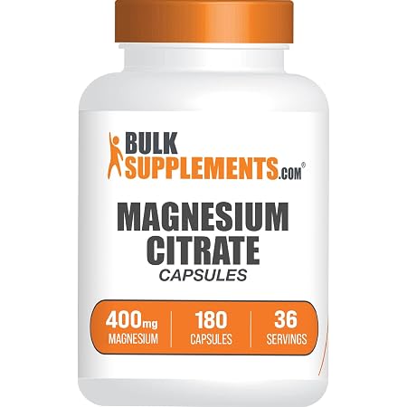 Amazon.com: BulkSupplements.com Magnesium Citrate Powder - Magnesium ...