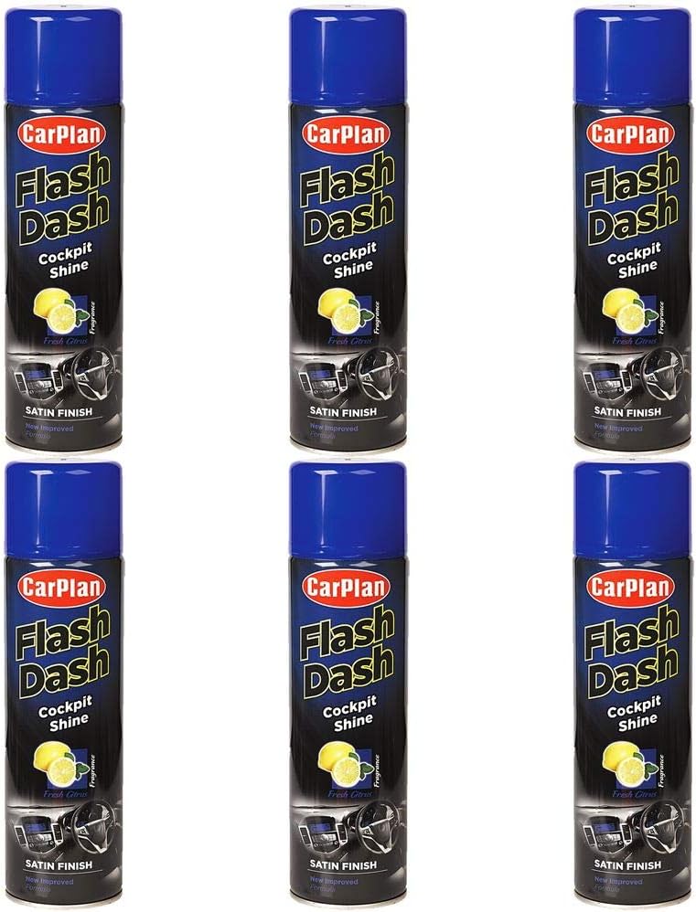 CarPlan FSC506 Flash Dash Satin Dashboard Shine Interior Cleaner Citrus ...