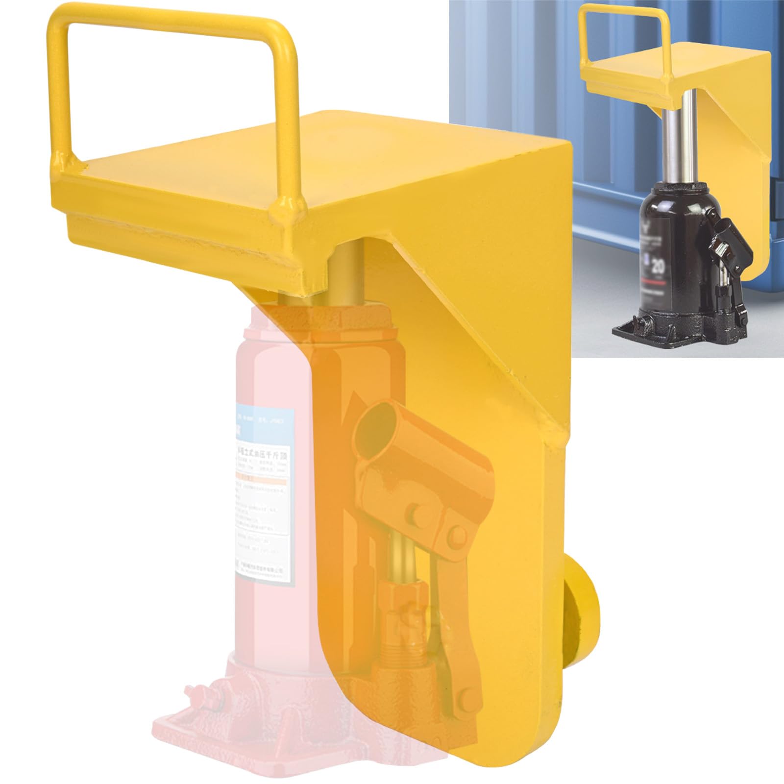 Amazon.com: tonchean Heavy-Duty Shipping Container Jack Lug with Easy ...