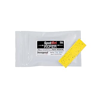 SpotOn Water Sensitive Paper (WSP) for Sprayer Calibration - One Pack ...