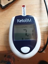 KetoBM Blood Ketone Meter Kit for Keto Diet Testing - Complete Ketone ...
