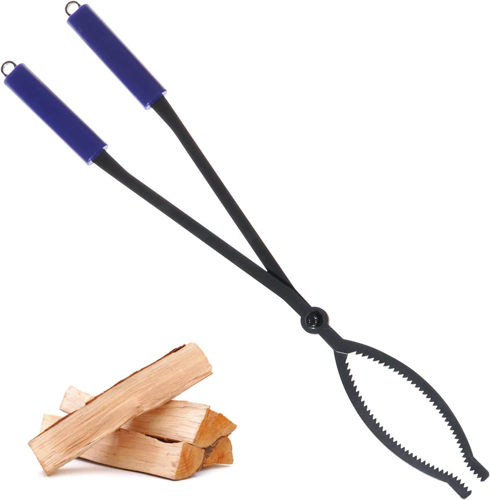 Amazon.com: Rocky Mountain Goods Firewood Tongs - Reinforced Wrought ...