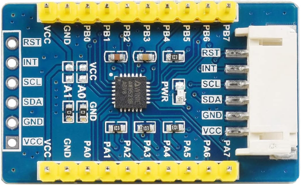 Waveshare AW9523B IO Expansion Board I2C Interface Allows Using 4 Expansion Boards at The Same ...