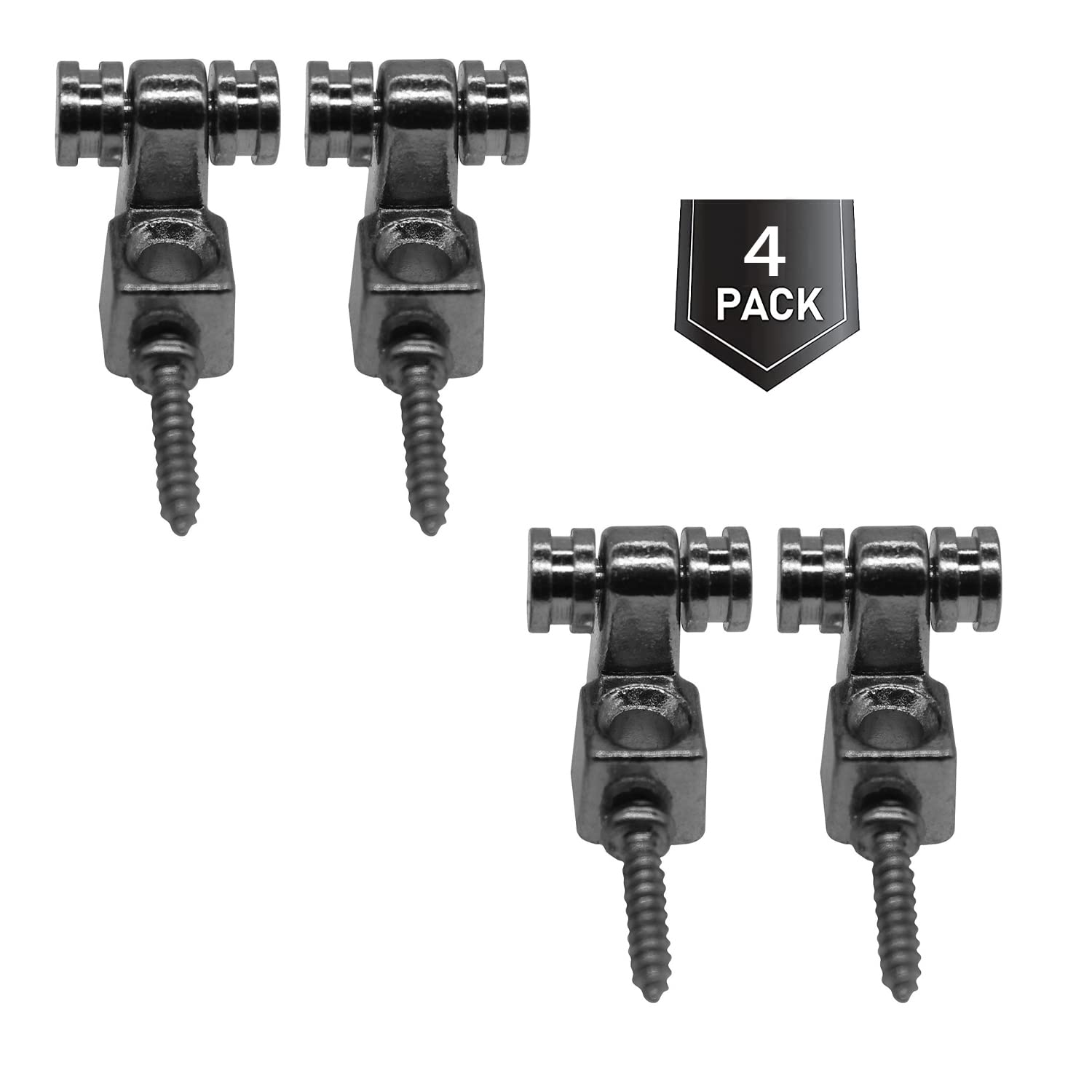 Snapklik.com : Amavoler Set Of 4 Guitar Roller String Tree Roller String Guides Retainer For ...