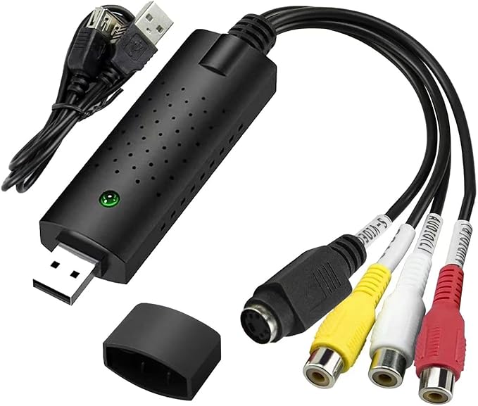 Amazon.com: YUANLY VHS to Digital Converter,Video Capture Card USB 2.0 ...