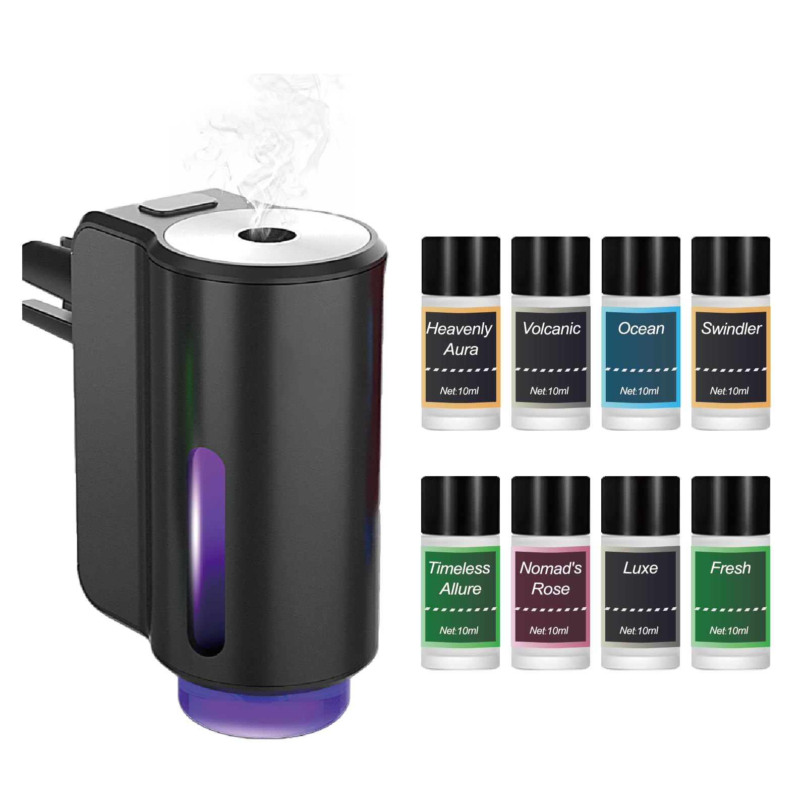 Amazon.com: Smart Car Aroma Diffuser - 3 Adjustable Modes, Rechargeable ...