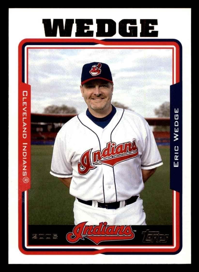 Amazon.com: 2005 Topps #275 Eric Wedge Cleveland Indians (Baseball Card ...