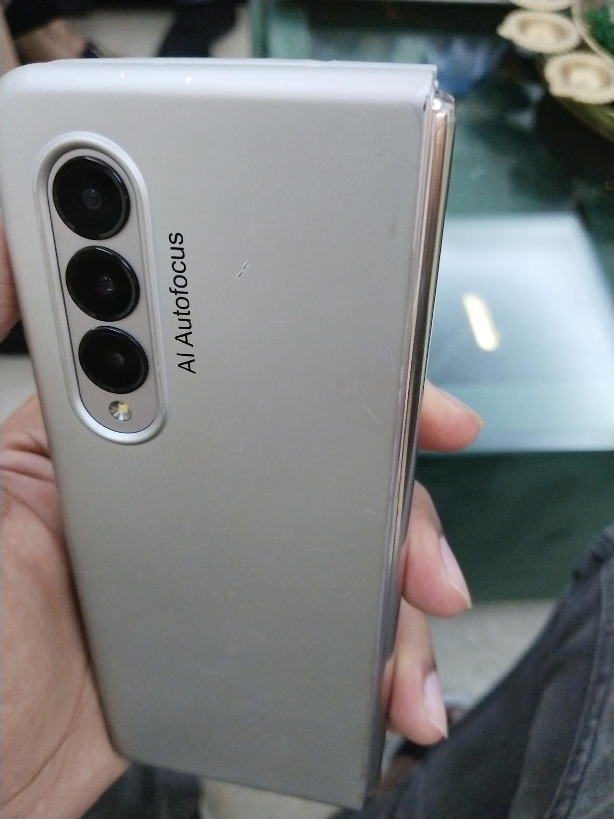 Kapa Ultra Thin Back Case for Samsung Galaxy Z Fold 3, Full Body ...