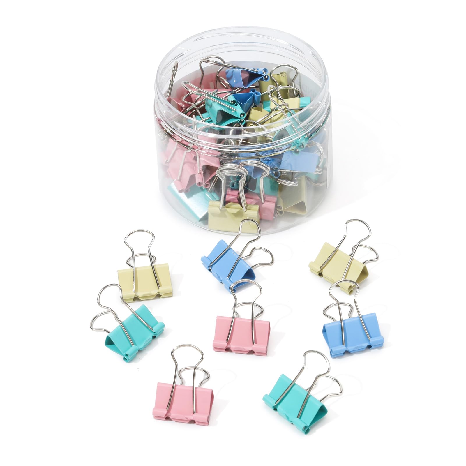 Amazon.com : Small Binder Clips and Paper Clips (40 Pcs) 0.75 Inch(3/4 ...