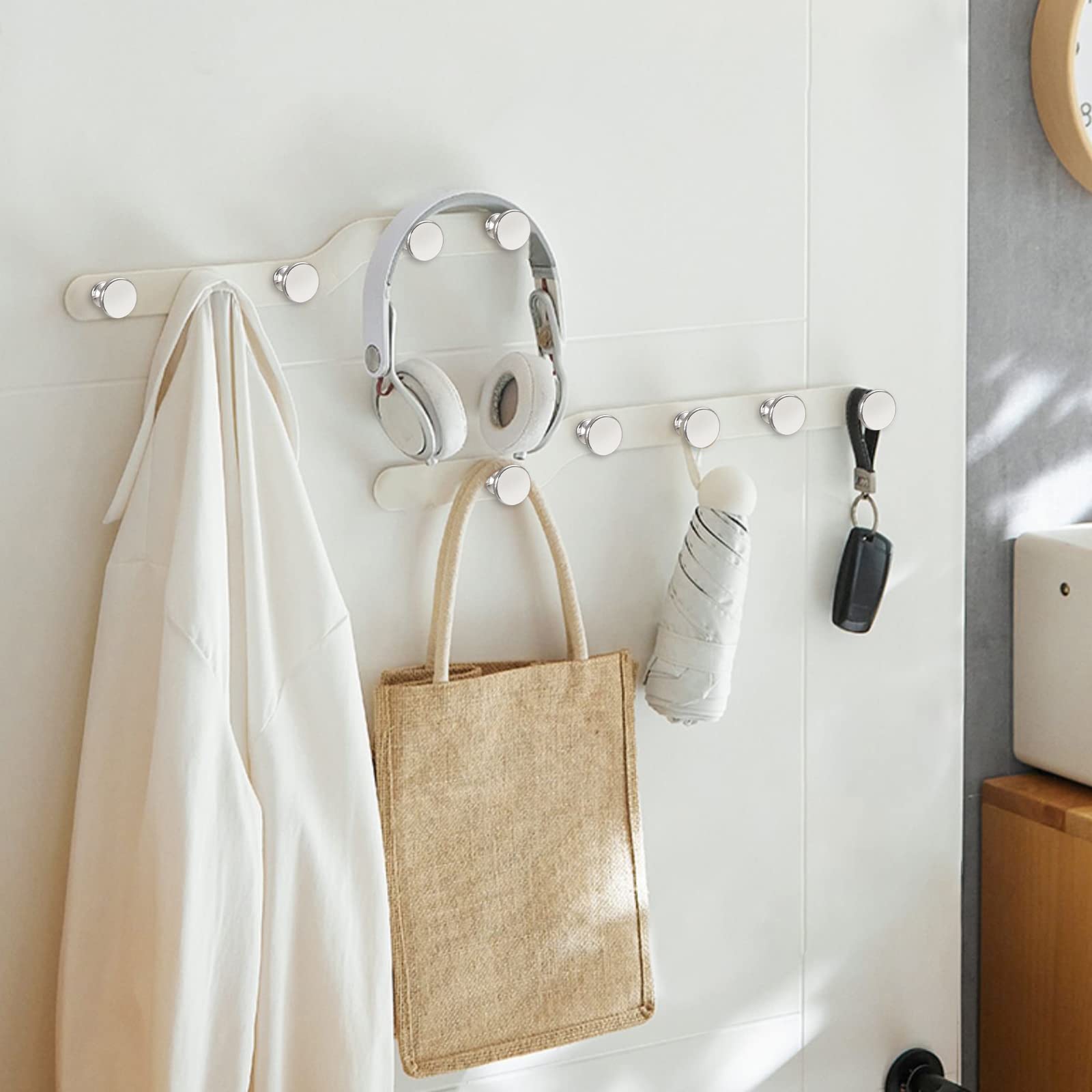 Snapklik.com : 30 Count Jumbo Metal Push Pins 1.14 Inch, Giant Thumb ...